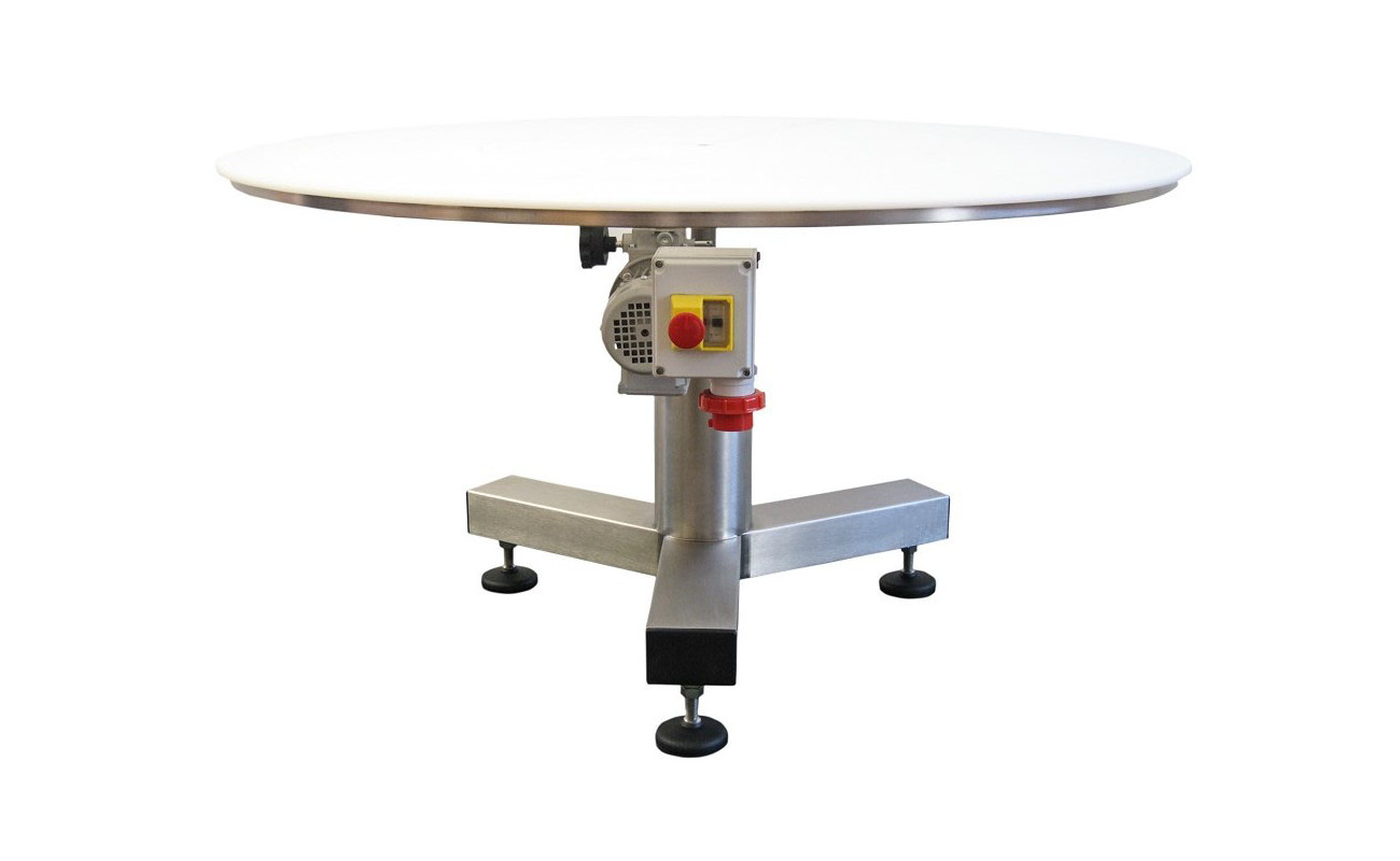 Table rotative plate